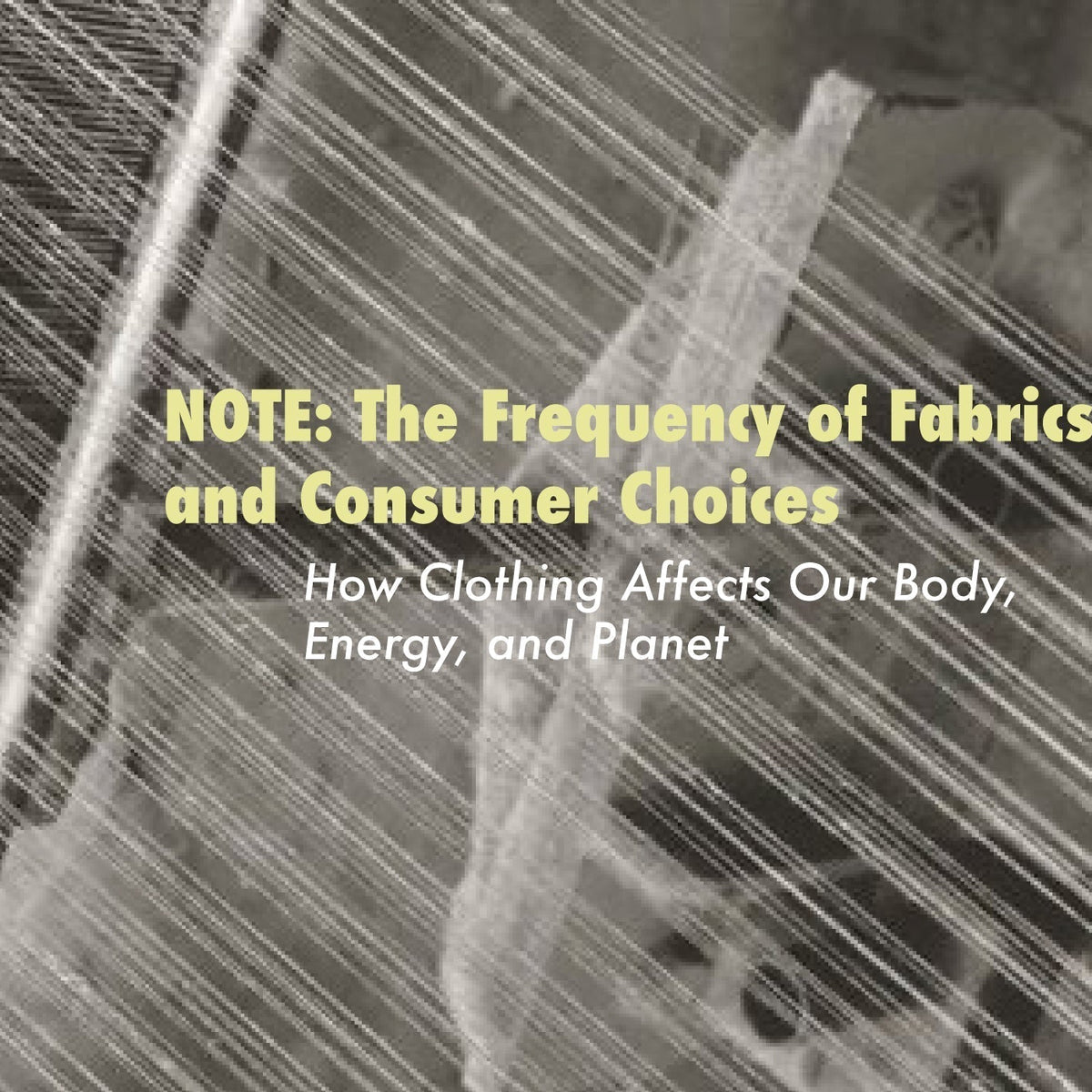 The Hidden Frequency of Fabrics: How Polyester Drains Your Energy & Why ...